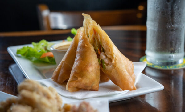 Thai Spring Rolls with a Tasty Homemade Filling: Crispy and Addictive